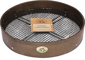 Amazon.com : Joseph Bentley Traditional Garden Tools Garden Riddle ...