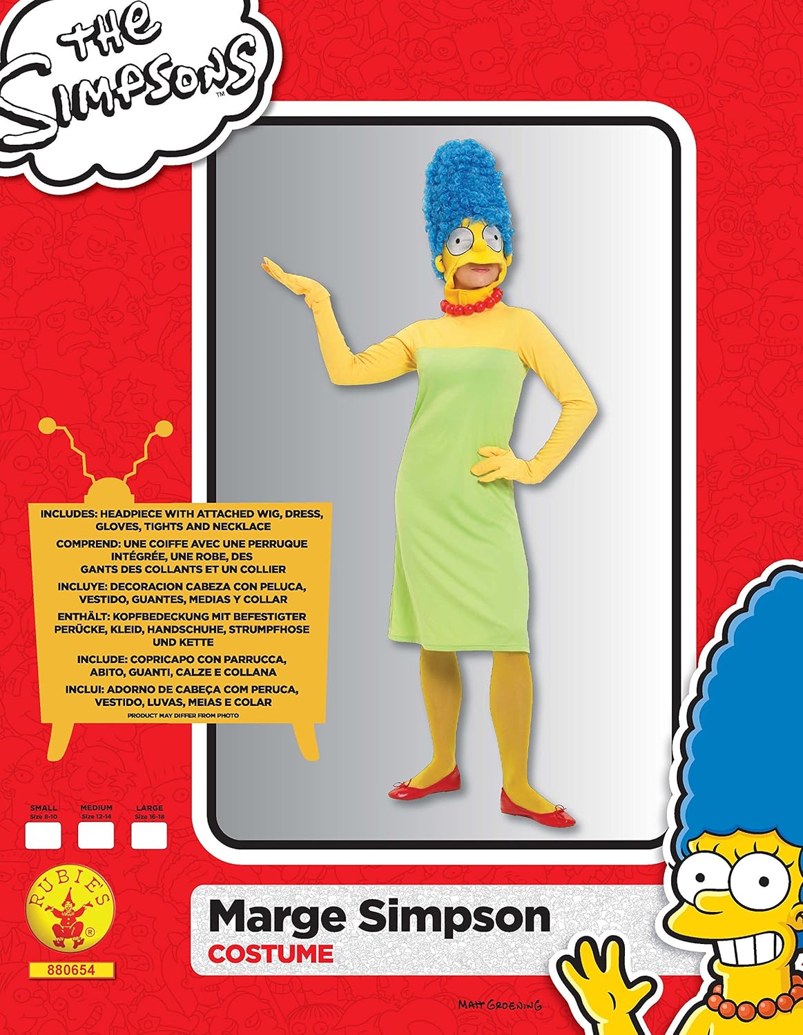Super Saturday Rubie s 880654 Official Marge Simpson Costume Deluxe ...