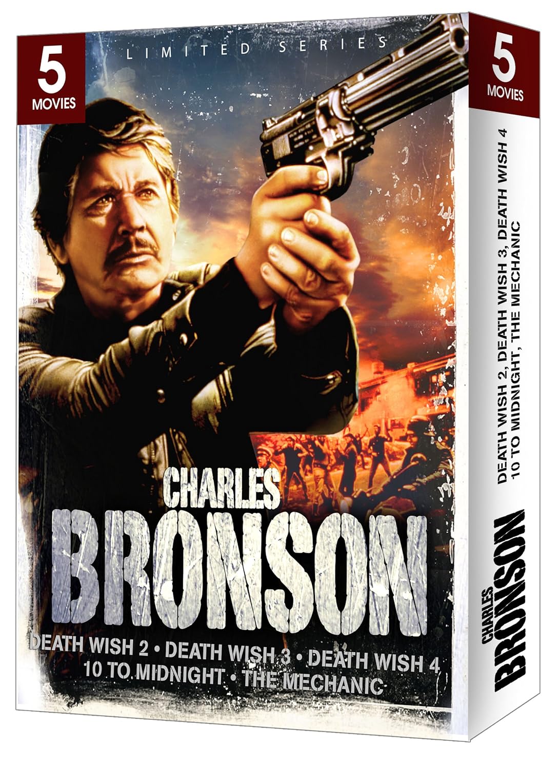 Amazon.com: Charles Bronson 5 Movie Gift Box Set (Limited Series ...