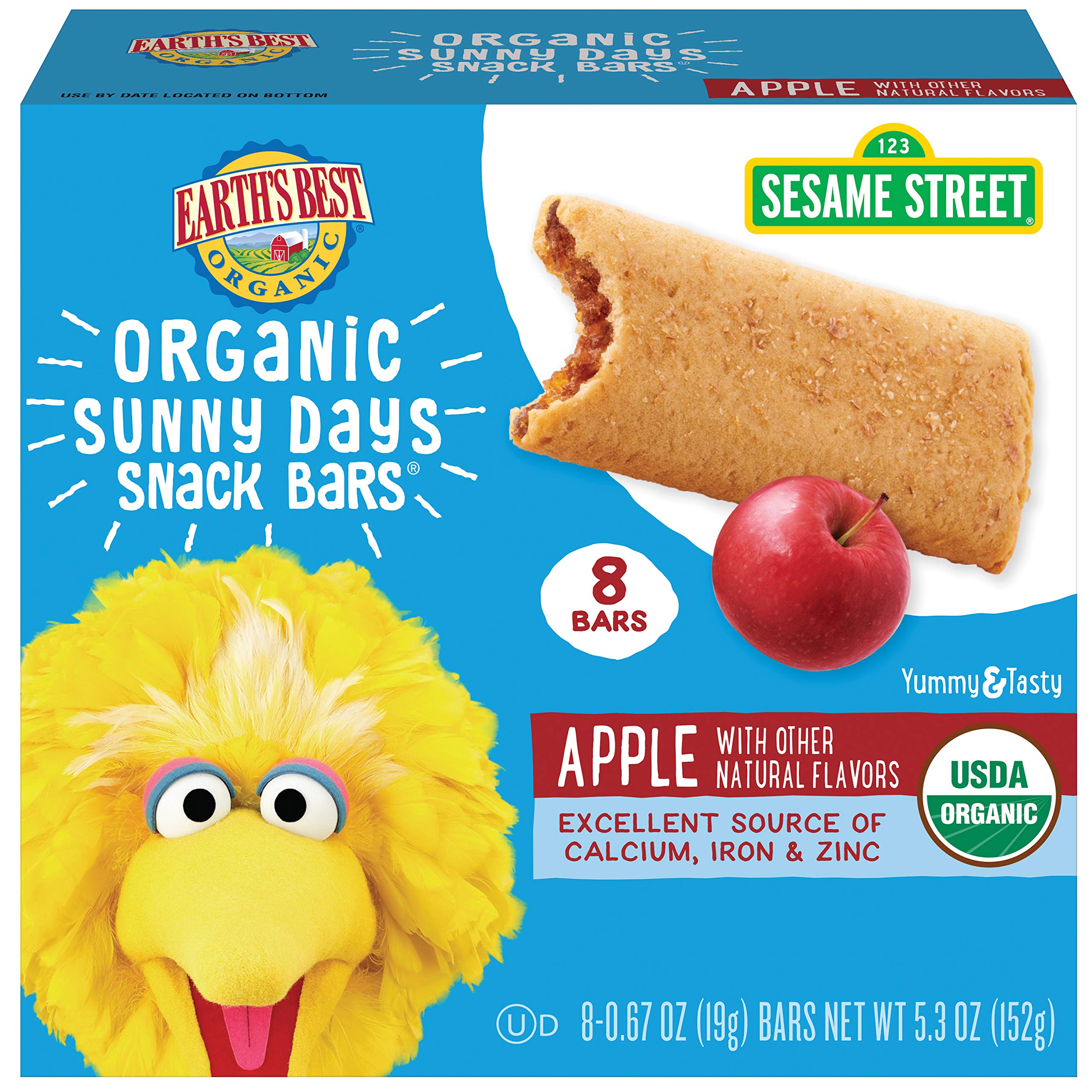 Mua Earth's Best Organic Sesame Street Sunny Day Toddler Snack Bars ...