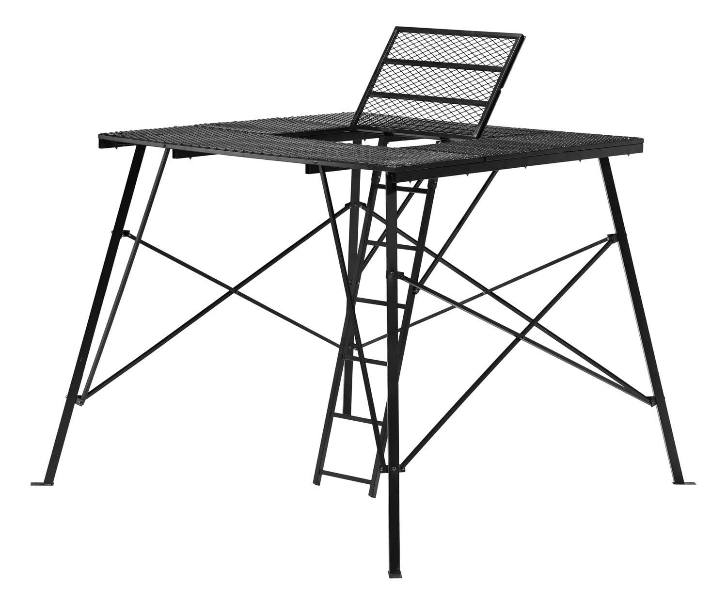 Muddy 65" L x 65" W x 5' H Ground Blind Platform - Durable Powder ...