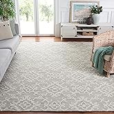 Amazon.com: SAFAVIEH Area Rug 8x10 - Genre Collection - Large - Grey ...