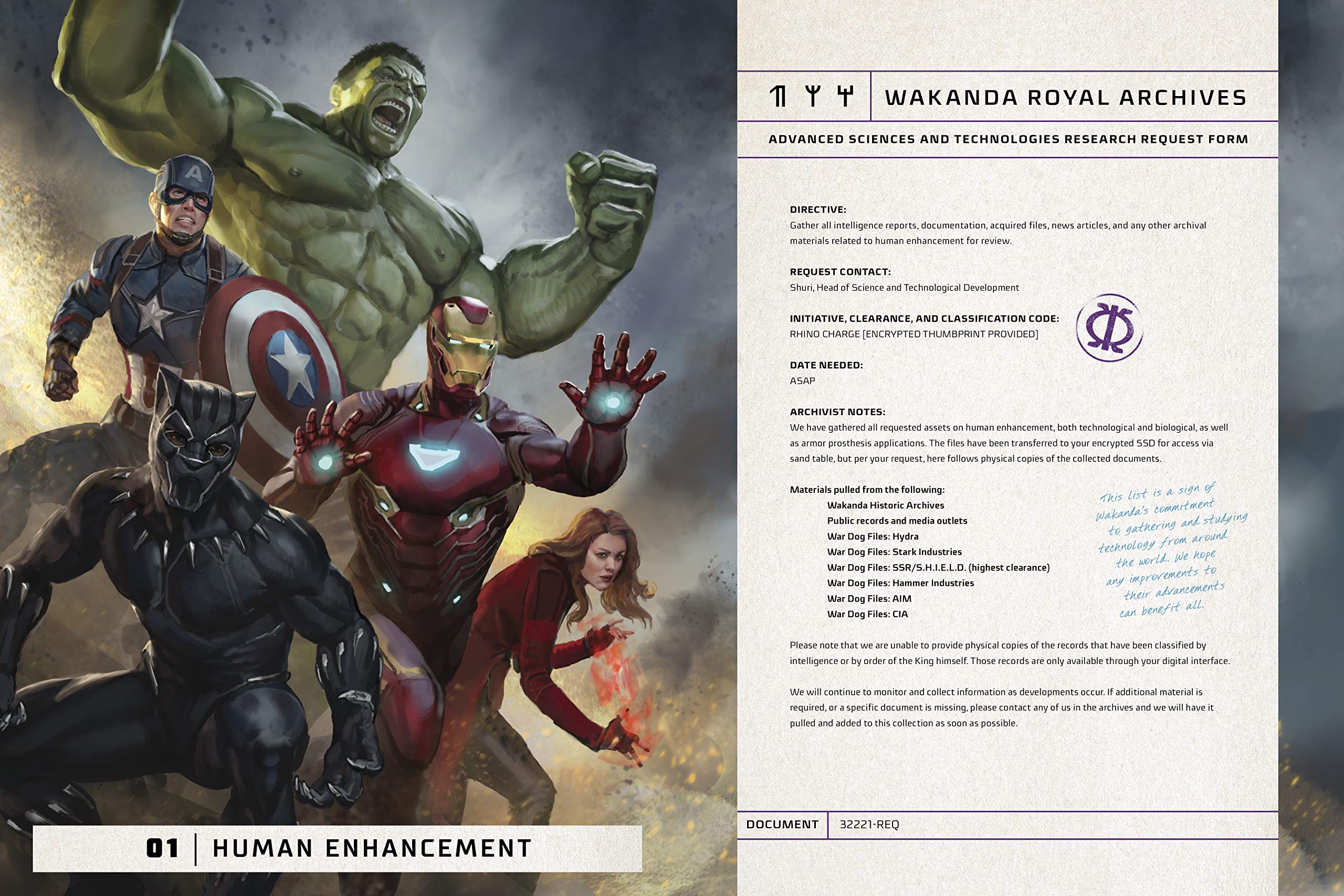 The Wakanda Files: tutti i segreti degli Avengers rivelati nel nuovo ...