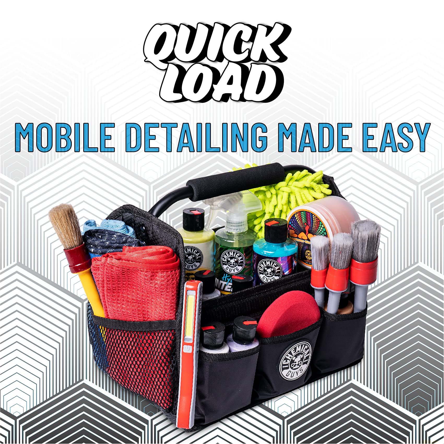 Mua Chemical Guys Quick Load Collapsible Detailing Caddy & Storage ...