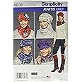 Amazon.com: Simplicity Patterns Misses' Cold Weather Accessories Size ...