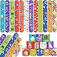 Amazon.com: 48PCS Science Party Favors Slap Bracelets Science Party ...
