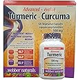 Webber Naturals Advanced Turmeric (120 Capsules), 120 Count : Amazon.ca ...