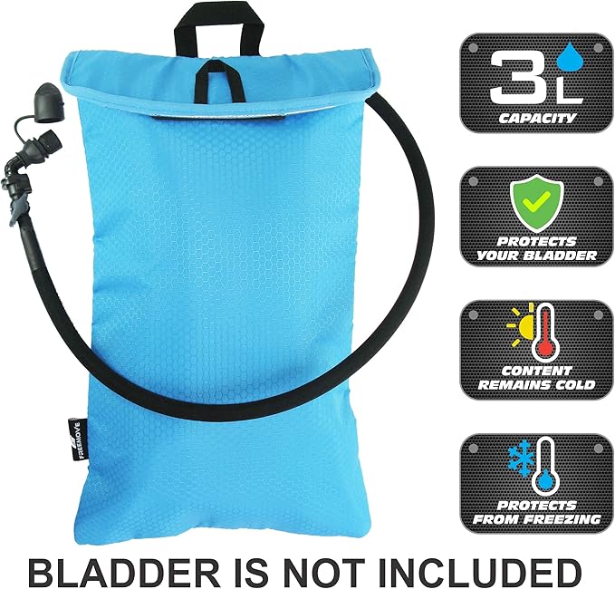 Cooler Bag Protective Sleeve for up to 3L Hydration Water Bladder ...