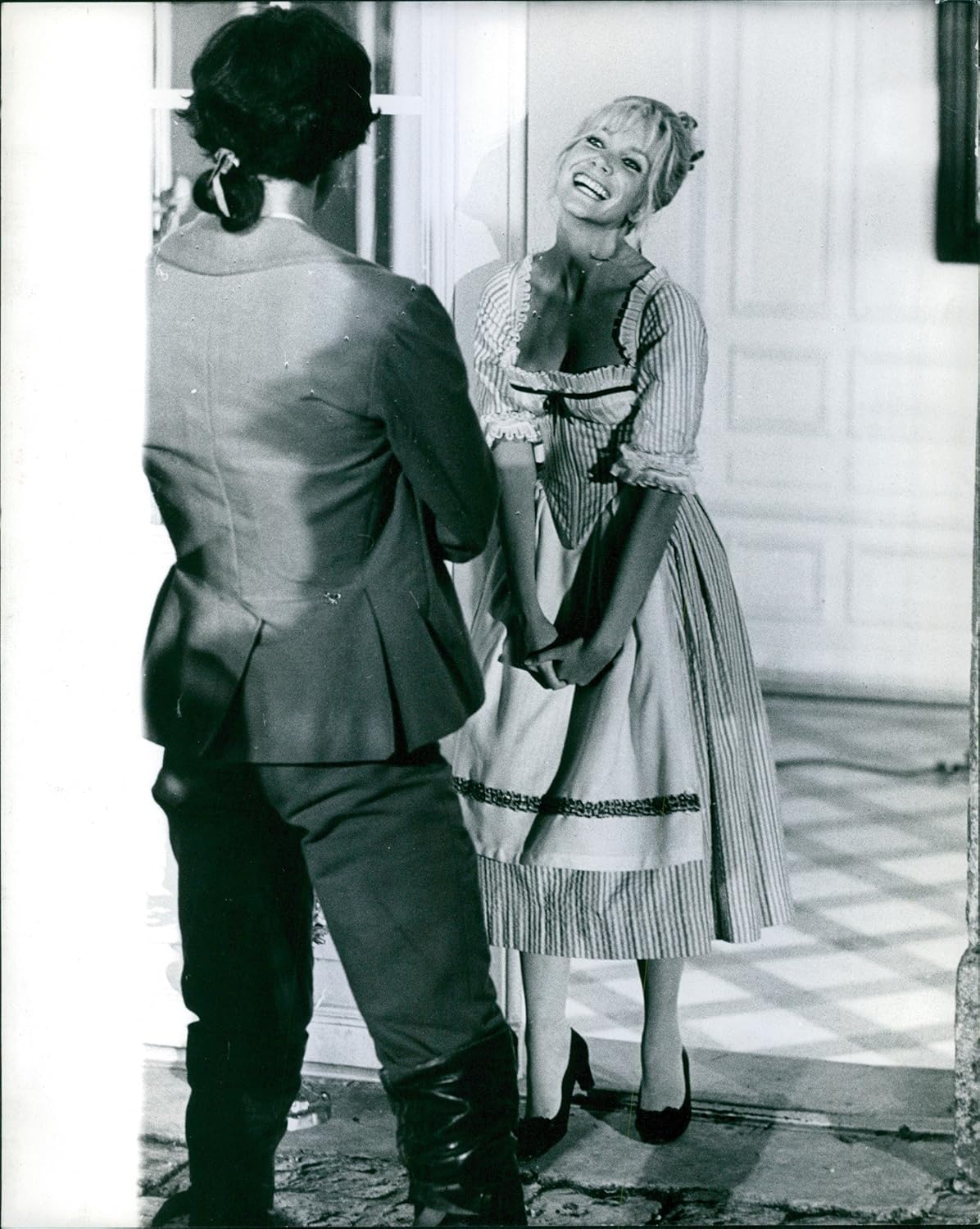 Amazon.com: Vintage photo of Anna Gael in one of her acting scene ...