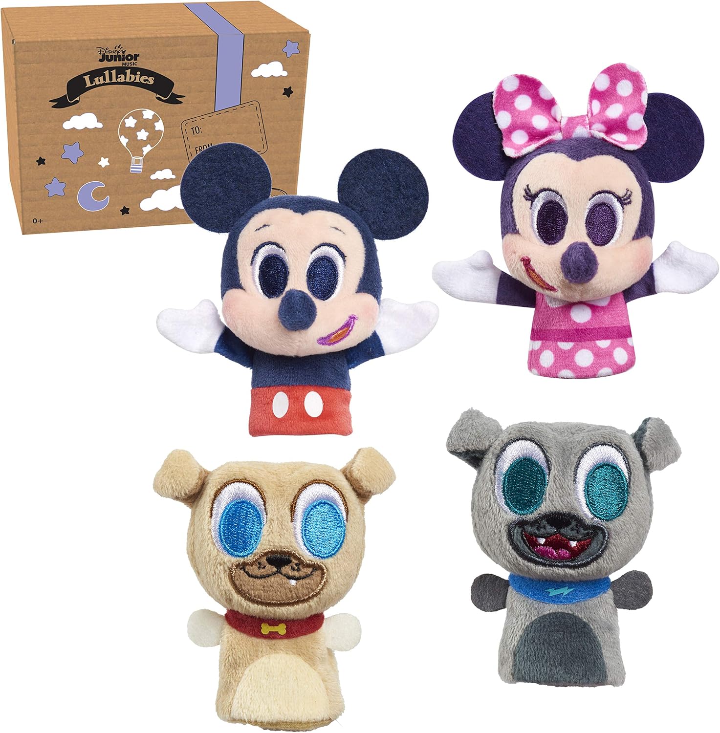 Amazon.com: DJR Lullabies Disney Junior Music Lullabies Finger Puppets ...