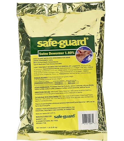 Safeguard Dewormer Safe-Guard 0.5% Pellets 5 Lb Bag For Use In Horses ...