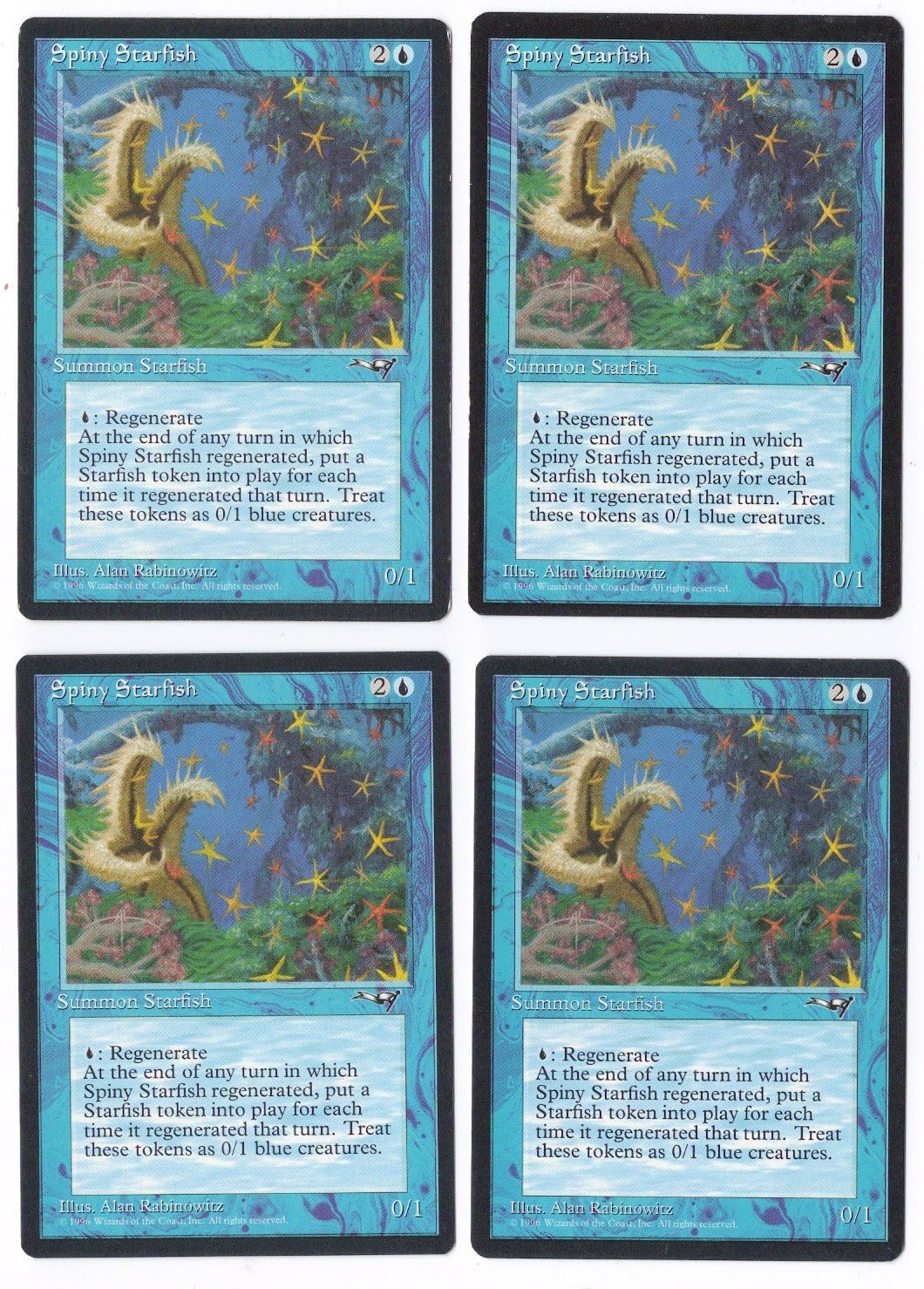 Amazon.com: Spiny Starfish Playset of 4 (Magic the Gathering ...