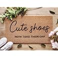 Amazon.com: 16x24 Inch Doormat - Funny Bathroom Home Decor - Cute Shoes ...