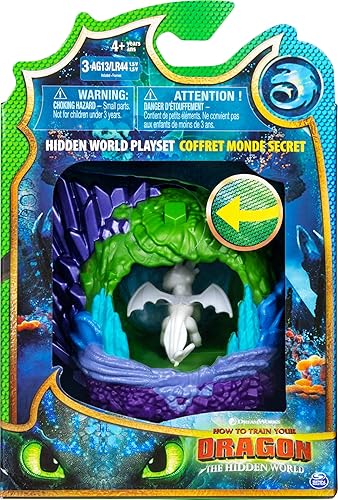 Dreamworks Dragons Hidden World Playset, Dragon Lair with Collectible ...