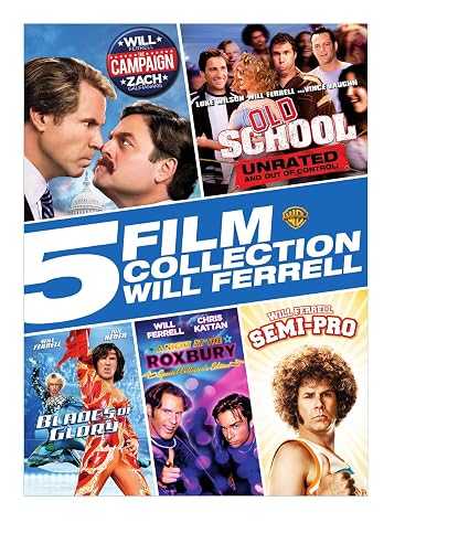 Amazon.com: 5 Film Collection Will Ferrell: Various, Various: Movies & TV