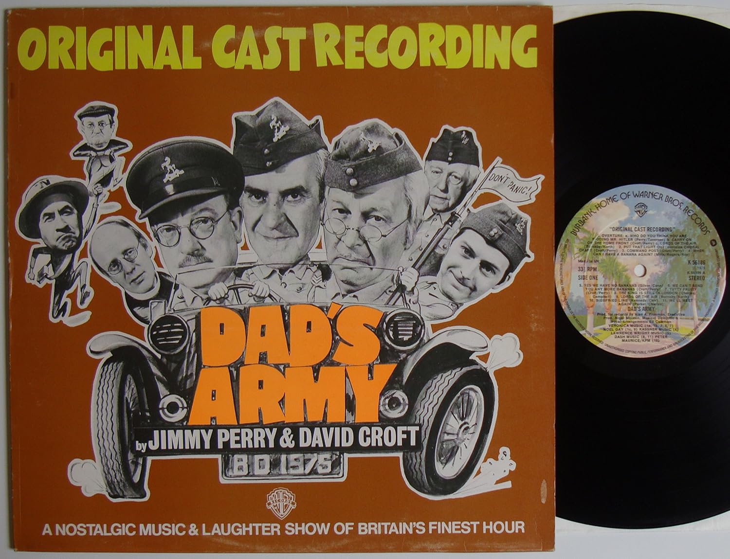 Dad's Army - Original Cast Recording - 12" LP 1975 - Warner Bros. K ...