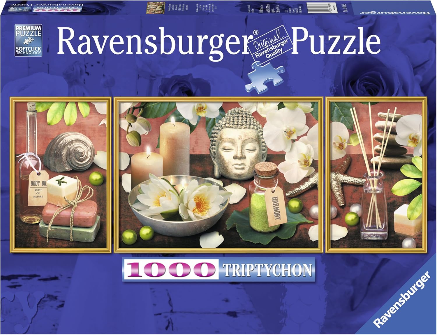 Ravensburger 19488 9 - Puzzle Vollkommene Harmonie - Triptychon 1000 Teile: Amazon.de: Spielzeug