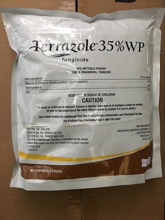 Amazon.com : Terrazole 35% WP 2 lbs. Soil Fungicide Pythium, Damping ...