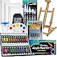 Amazon.com: KEFF Creations Acrylic Paint Set - 54 Piece Professional ...