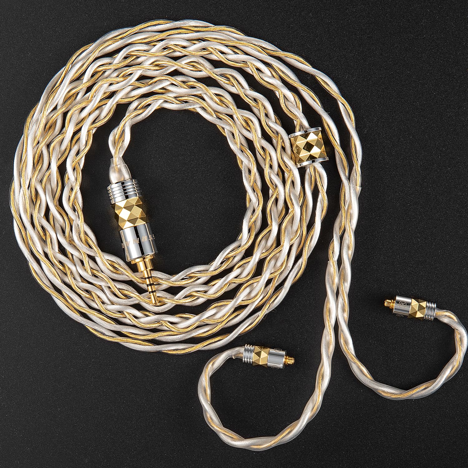 Mua SYRNARN Single Crystal Copper Earphone Cable with 2PIN-0.78mm 2.5mm ...