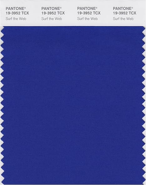 PANTONE Smart 19-3952X Color Swatch Card, Surf The Web: Amazon.co.uk ...