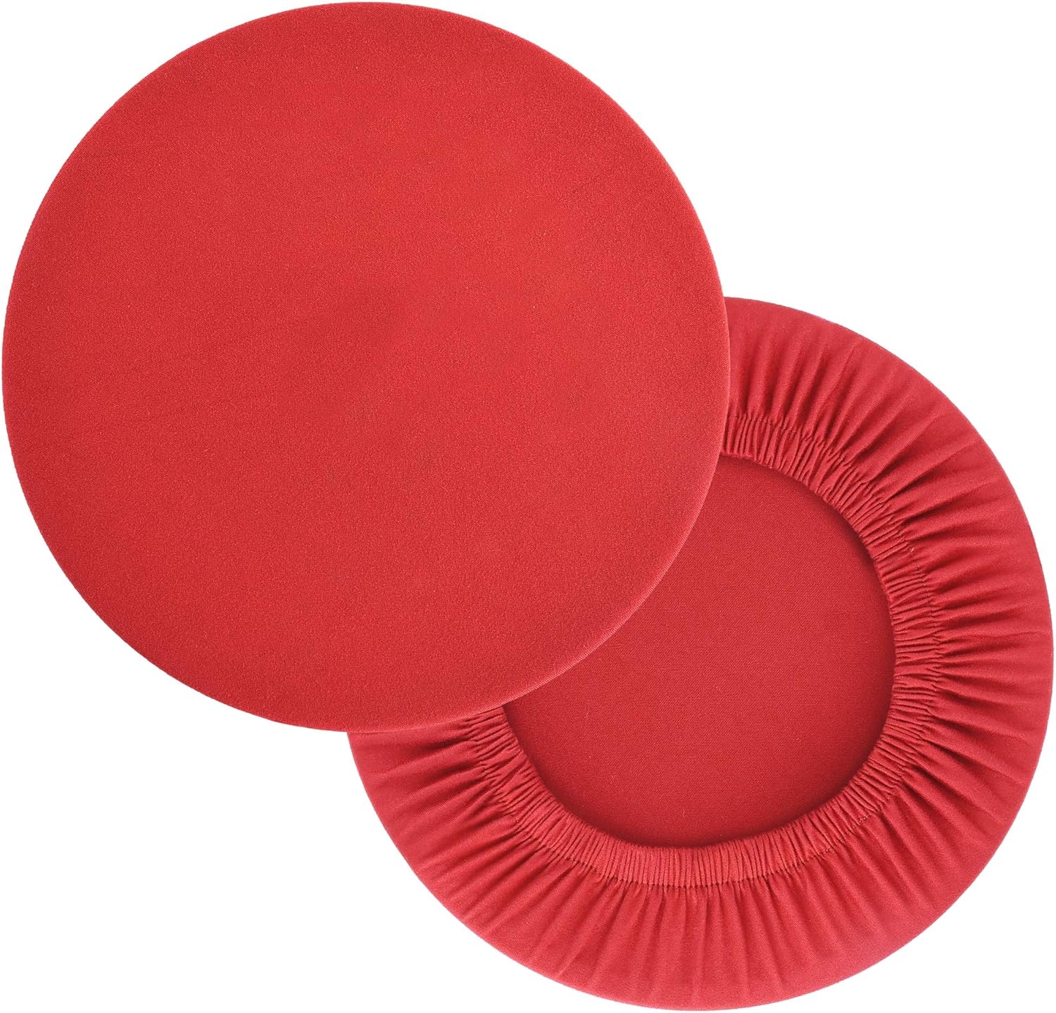 Amazon.com: YUER 2 Pack Stool Cover Round Bar Stool Cover Protector ...