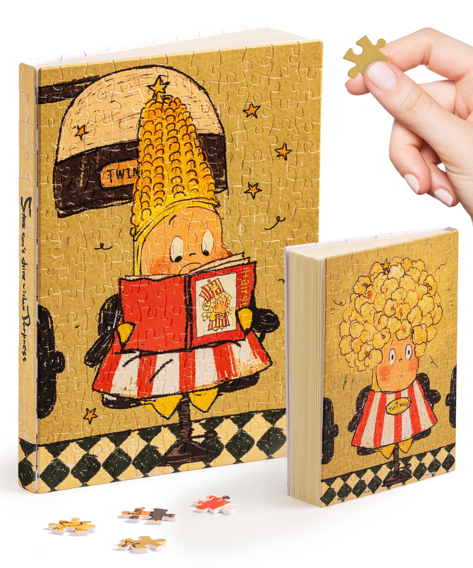 PieceRelax A5 Puzzle Journal 329 Plastic Pieces for Adults - Twinkle ...