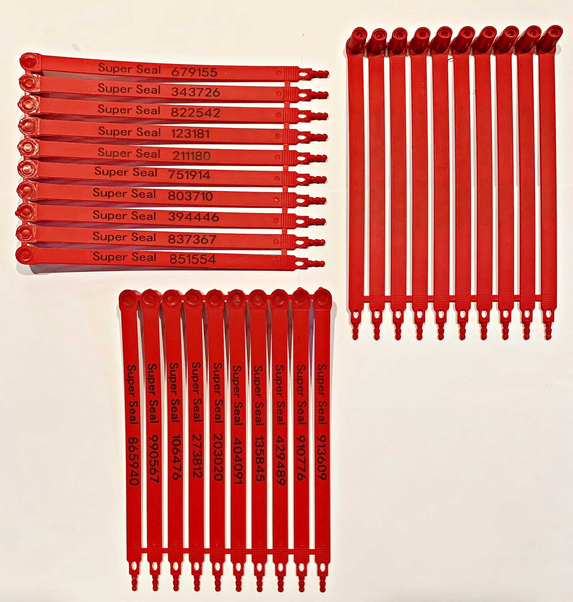Mua Super Seal Truck Seals 100 Pack, Tamper Evident Tractor Trailer ...