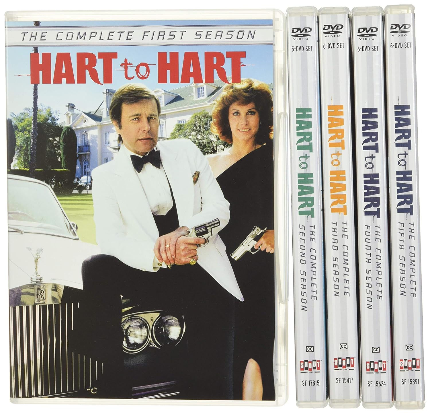 Amazon.com: Hart to Hart: The Complete Series: Robert Wagner, Stefanie ...