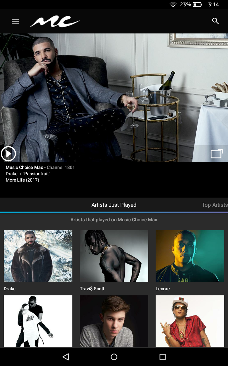 Amazon.com: Music Choice: Appstore for Android