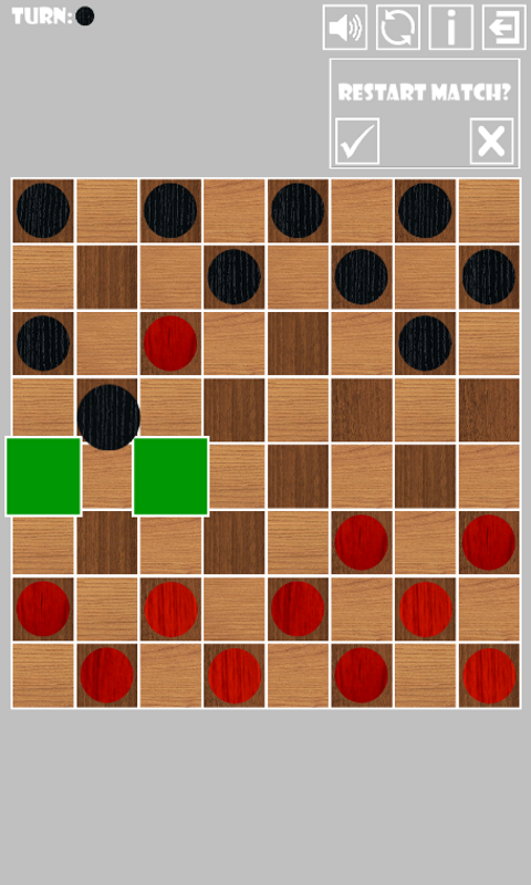 Amazon.com: Two Player Checkers (Draughts) - Play on Same Device ...