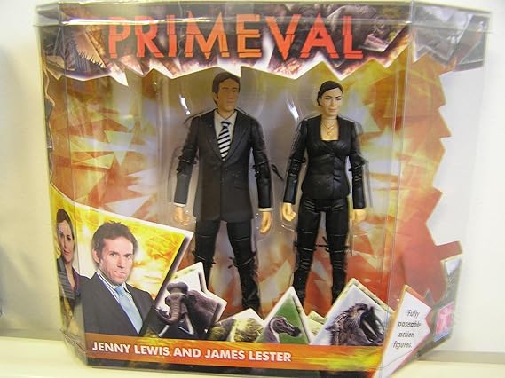 Character Options Primeval - 5" Jenny Lewis And James Lester: Amazon.co ...