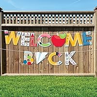 Amazon.com: Big Dot of Happiness Back to School - Large First Day of ...