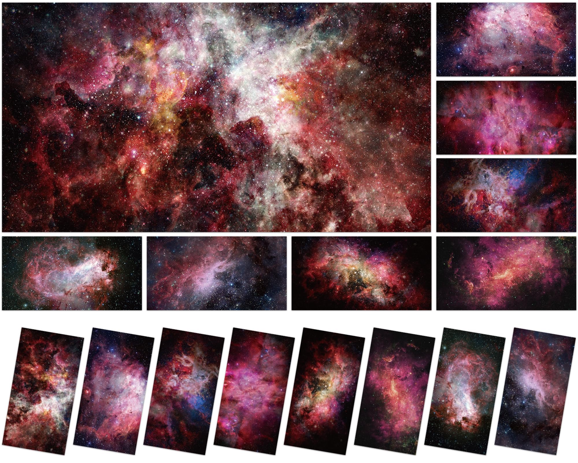 Wiooffen 8 Pcs Fluorescent Light Covers with 80 Magnets Decorative for ...