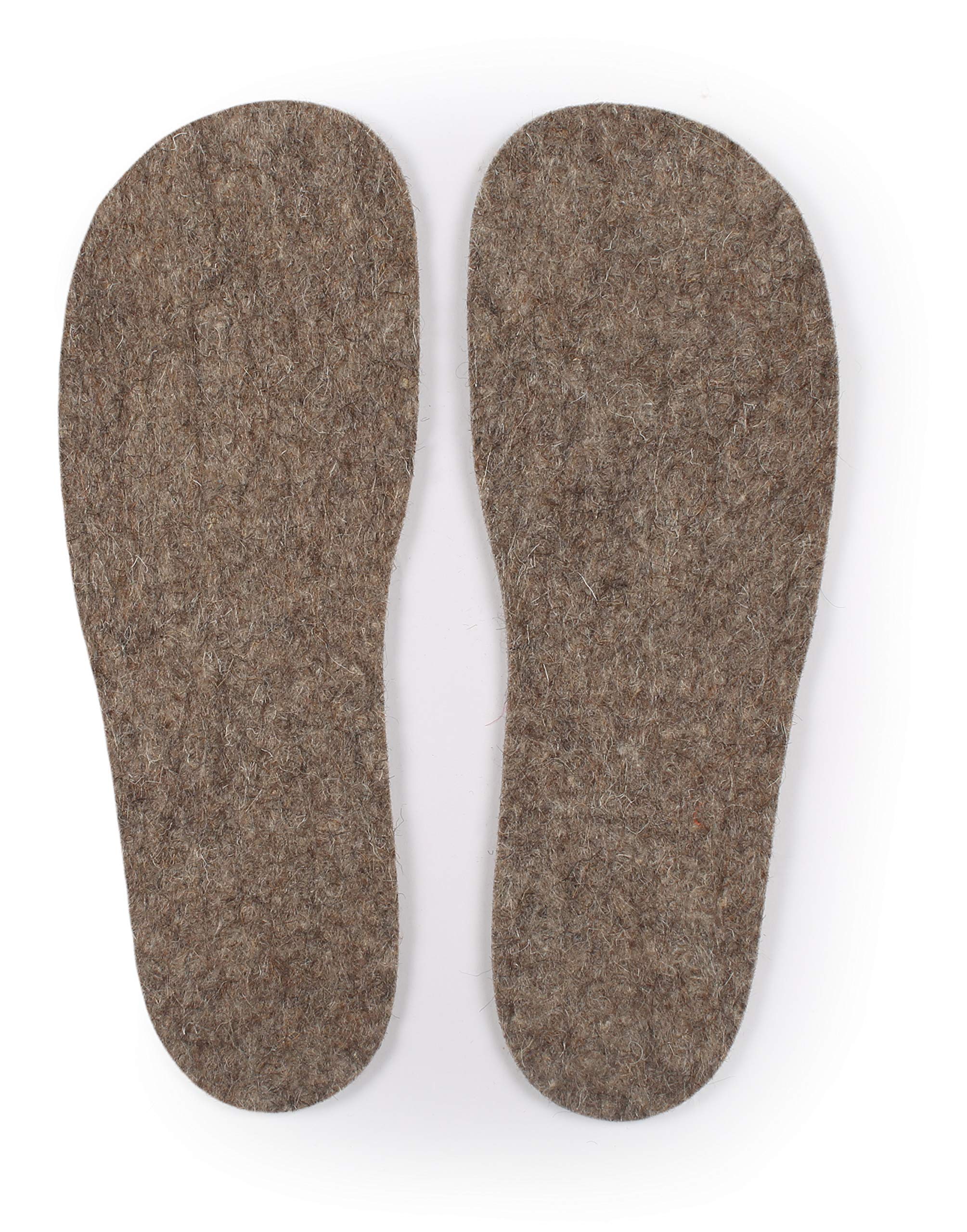 Warm Wool Insoles: Womens & Mens All Natural Inserts for Shoes, Boots ...