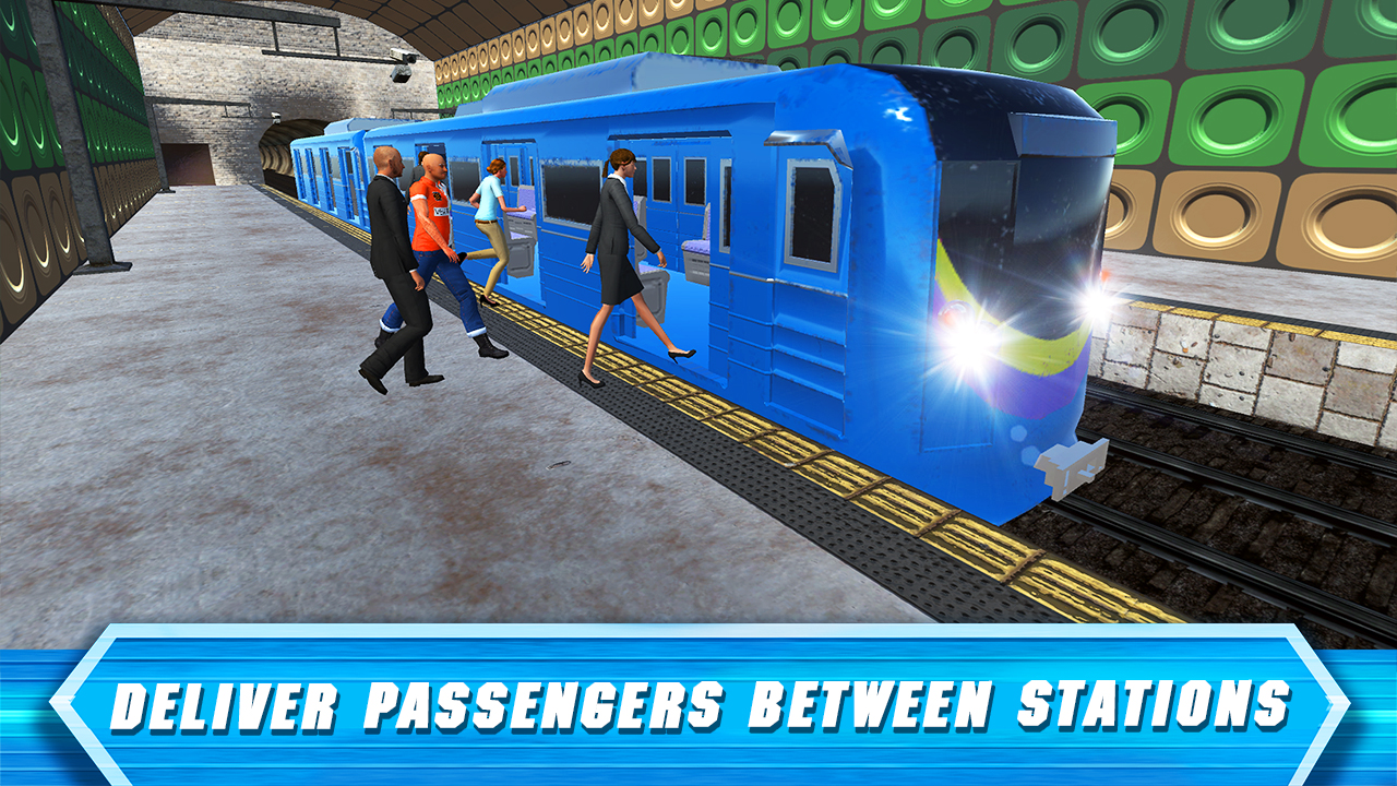 Prague Metro Train: Subway Simulator | Passenger Picking Train Delivery ...