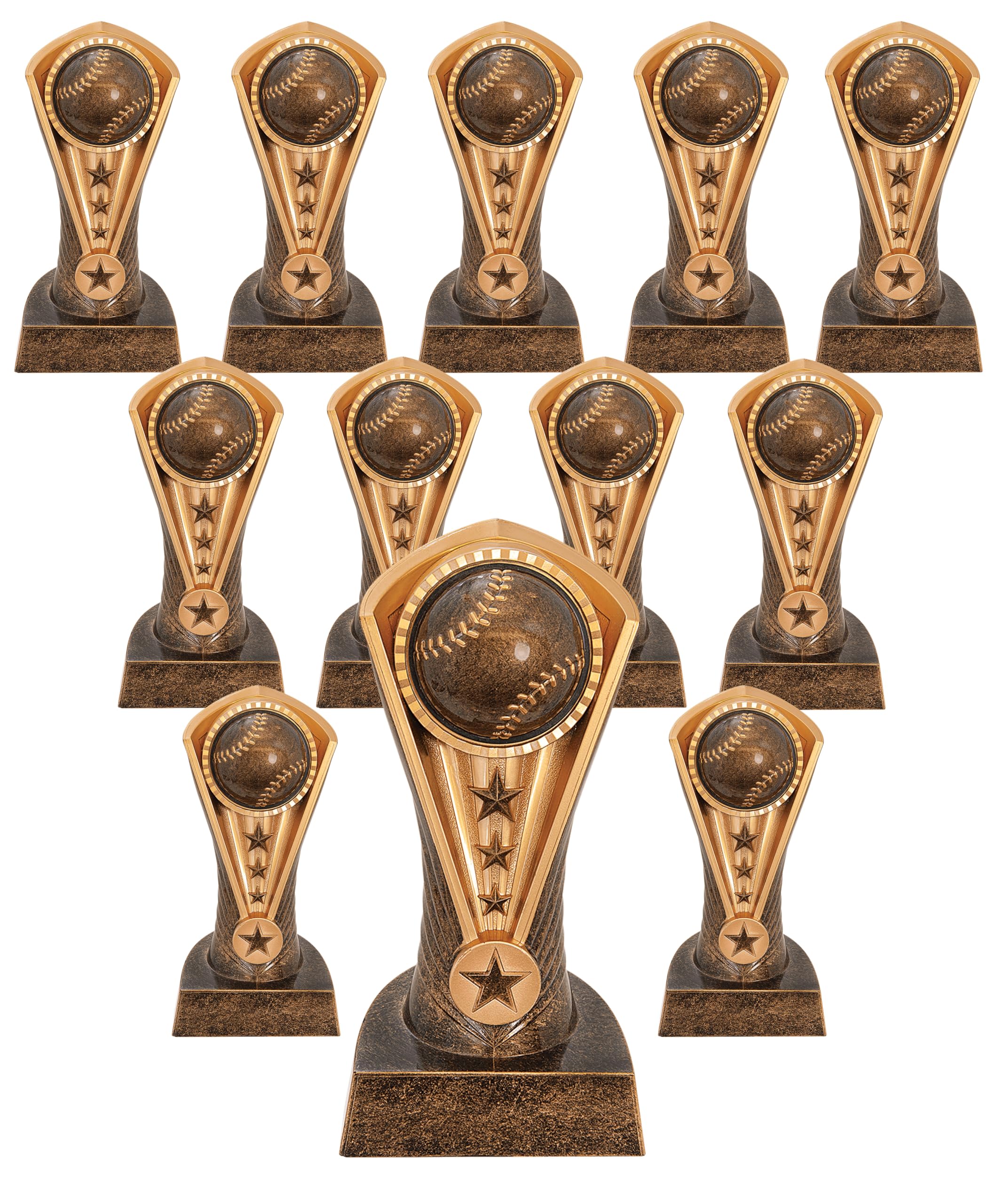 Express Medals 12 Pack of 6.5 Inch Tall Cobra Baseball Softball Trophy ...