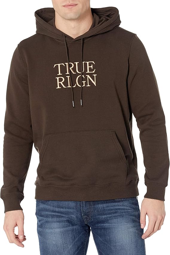 Buy True Religion Men's True Rlgn Embroidered Long Sleeve Pullover ...