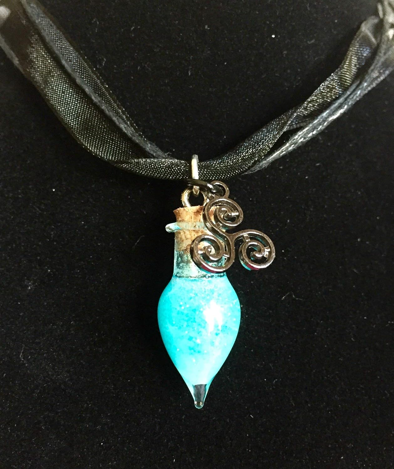 Amazon.com: Merlin Druid's Mark Inspired Gunmetal Triskelion Charm with ...