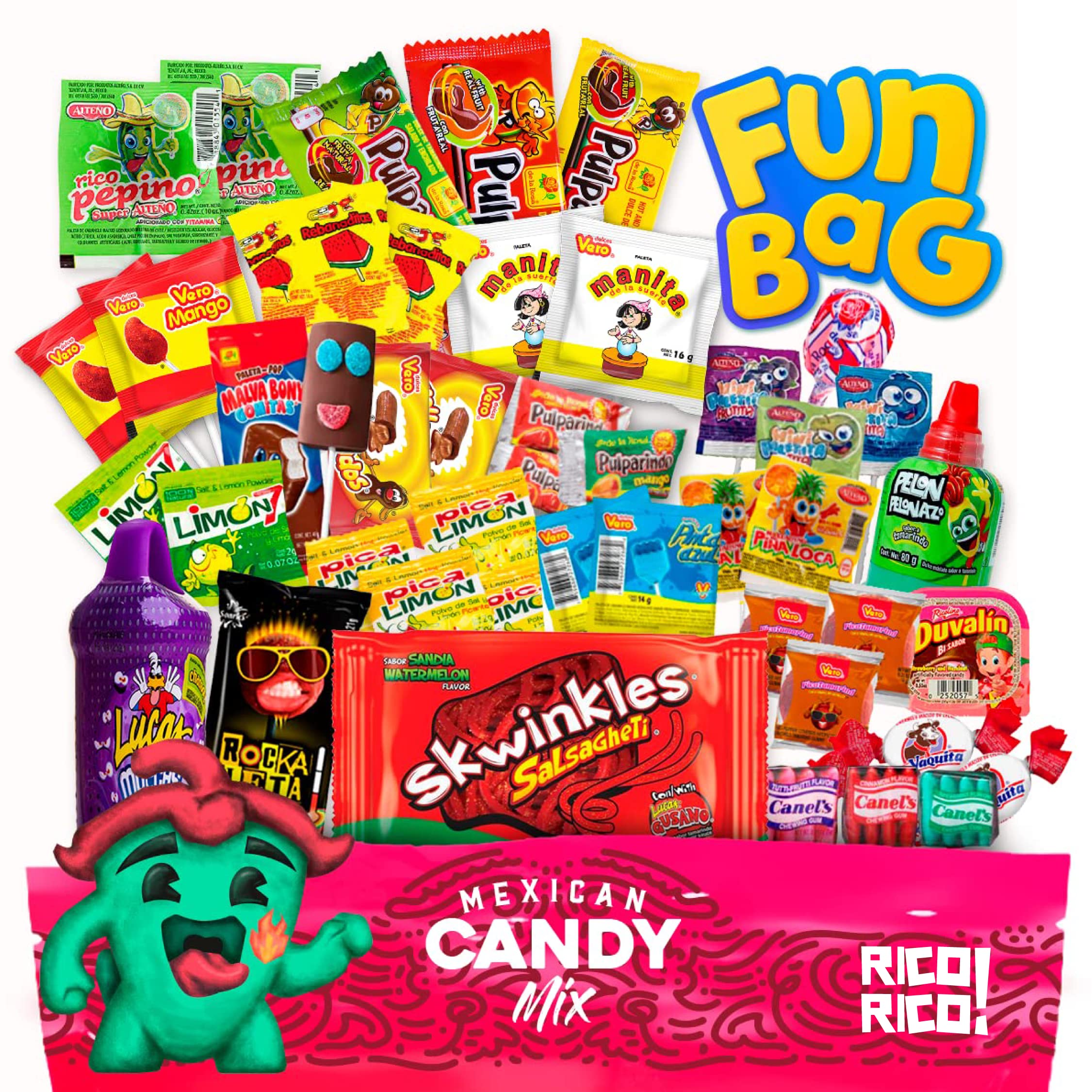 Mua RICO RICO Mexican Candy 50 pcs - Dulces Mexicanos Surtidos, Mexican ...