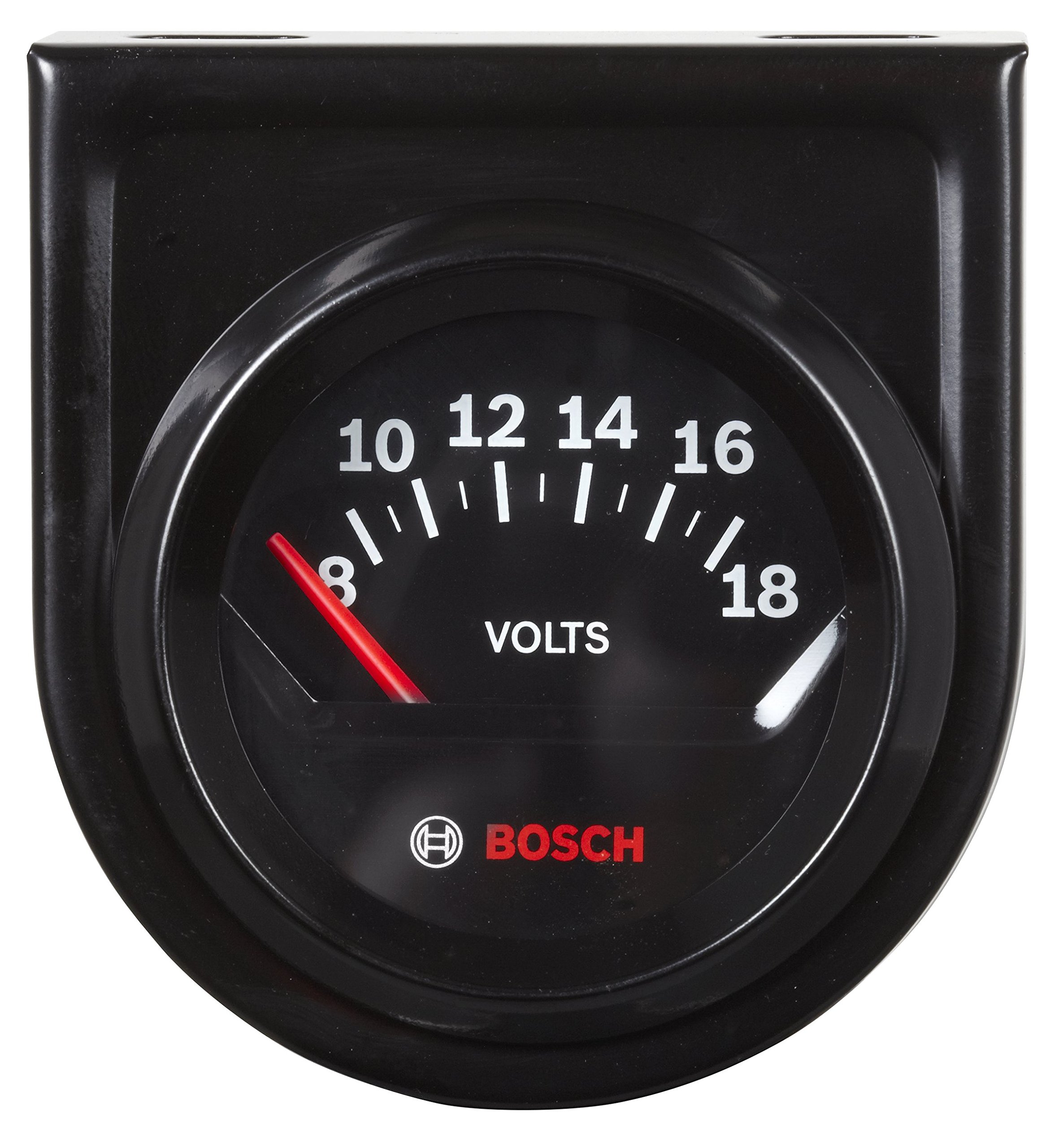 Bosch SP0F000051 Style Line 2" Electrical Voltmeter Gauge (Black Dial ...