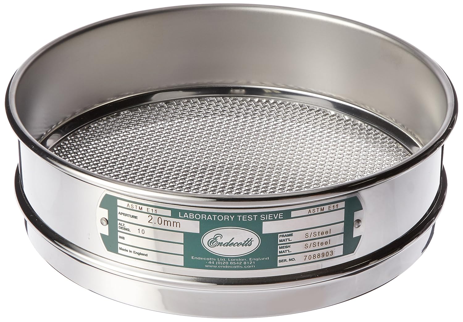 Verder 008saw2.00 setacci, ASTM E11: 95 con filo, in acciaio INOX ...