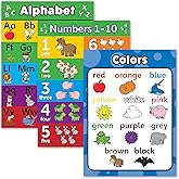 Amazon.com: Palace Learning 4 pack - ABC Alphabet + Numbers 1-10 ...