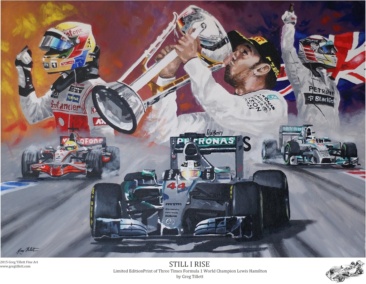 Lewis Hamilton "Still I Rise".: Amazon.co.uk: Kitchen & Home