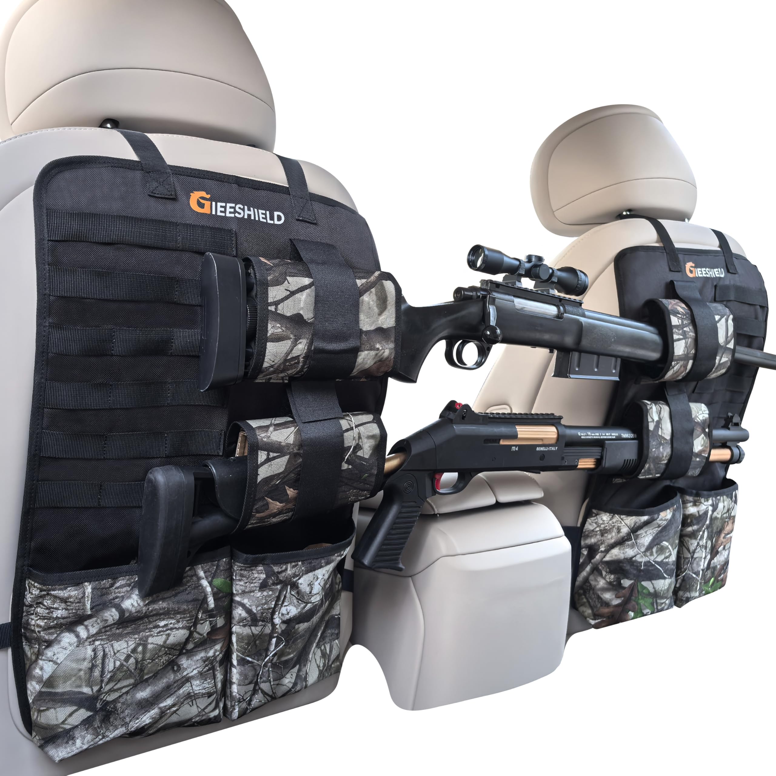 Truck Rack?Set of 2?, Seat Back Gun Rack with Adjustable Straps, 600D ...