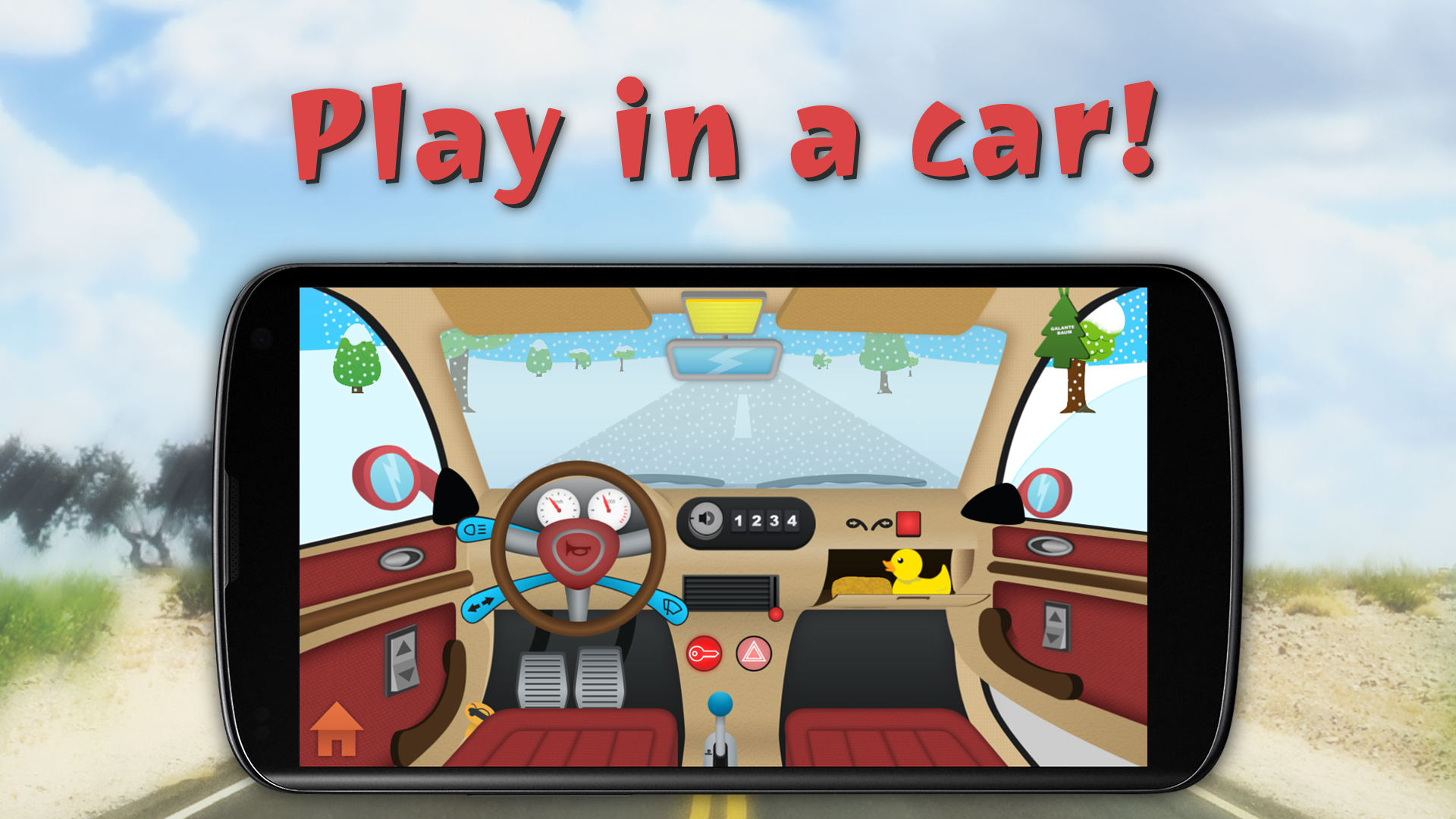 Kids Toy Car Driving Simulator Game For Kids With Car Wash And Car 