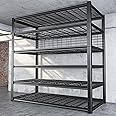 Amazon.com: REIBII 84" H Garage Shelving, 6-Tier Storage Shelves Heavy ...