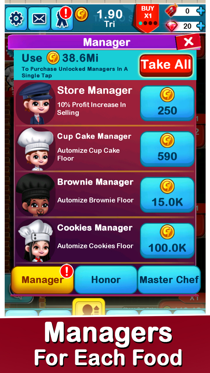 Idle Food Factory - Cafe Cooking Tycoon Tap Game:Amazon.in:Appstore for ...