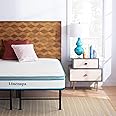 Amazon.com: Linenspa 8 Inch Memory Foam and Spring Hybrid Mattress ...