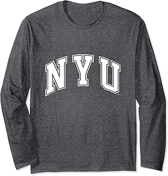 Amazon.com: New York University NYU NCAA Long Sleeve nyuv1002: Clothing